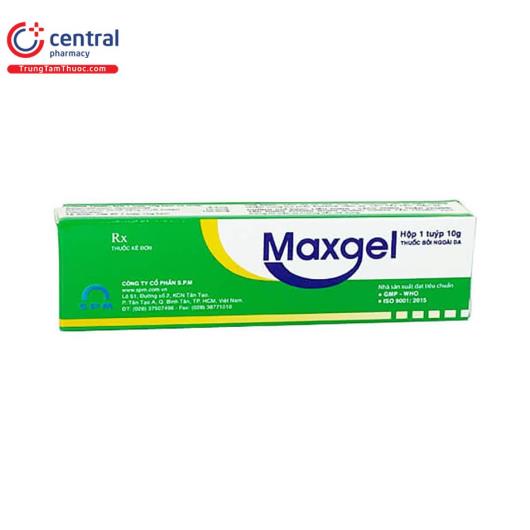 [CHÍNH HÃNG] Thuốc Maxgel 10g - thuốc điều trị các bệnh ngoài da