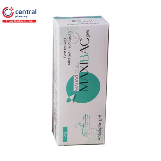 [CHÍNH HÃNG] Gel kháng khuẩn Wound Care Maxibac làm lành vết thương