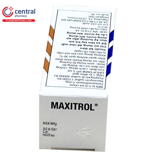 Thuốc Maxitrol 5ml: Thuốc điều trị viêm mắt hiệu quả
