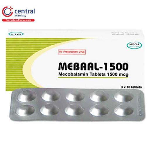 Thuốc Mebaal 1500: Tác dụng, chỉ định, tương tác thuốc