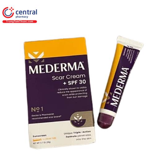 Kem trị sẹo Mederma Scar Cream Plus SPF 30 - trị sẹo chống nắng
