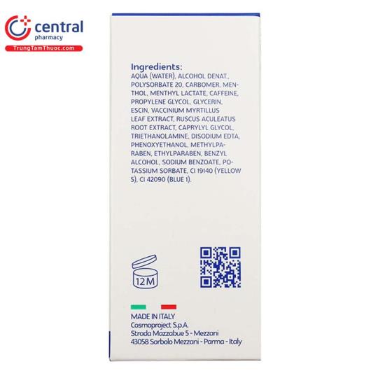 [CHÍNH HÃNG] Gel bôi giãn tĩnh mạch Medicosh Varicare Gel 100ml