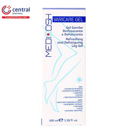 [CHÍNH HÃNG] Gel bôi giãn tĩnh mạch Medicosh Varicare Gel 100ml
