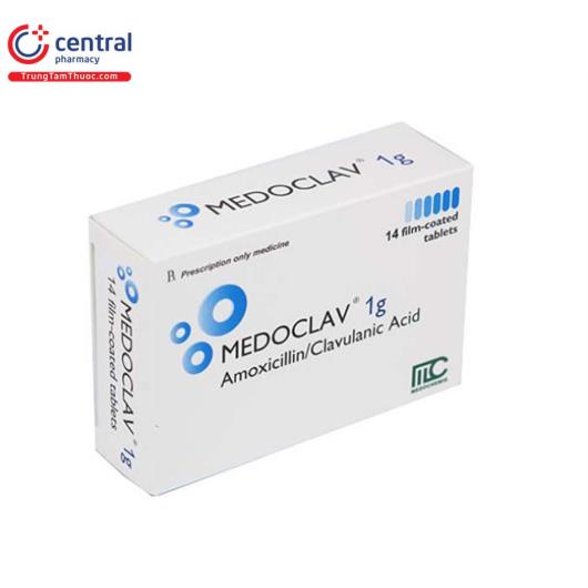 Thuốc Medoclav 1g: Chỉ định, liều dùng và lưu ý sử dụng