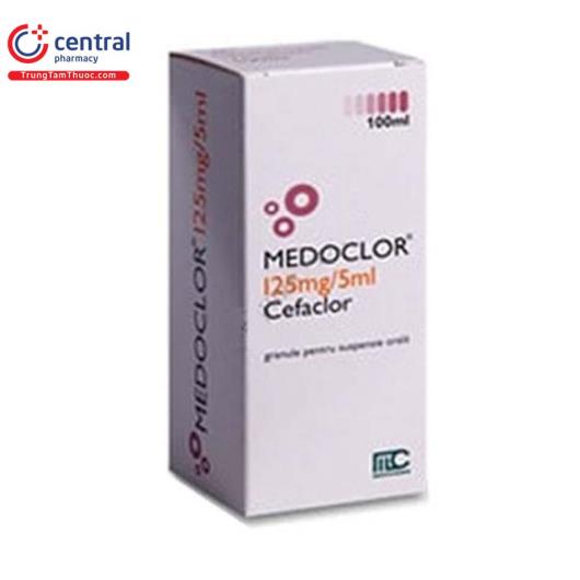 [CHÍNH HÃNG] Thuốc Medoclor 125mg/5ml (Chai 60ml) trị nhiễm khuẩn