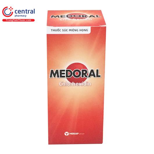 Nước súc miệng Medoral 250ml sát khuẩn hiệu quả cao