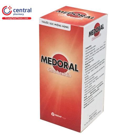 Nước súc miệng Medoral 250ml sát khuẩn hiệu quả cao