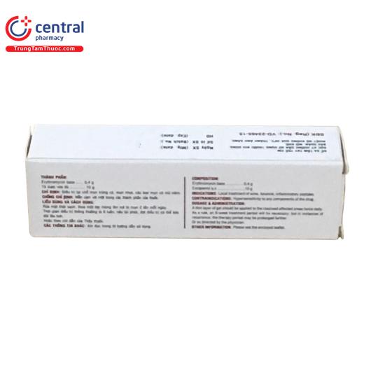 Thuốc Medskin Ery: công dụng, cách dùng, lưu ý khi sử dụng