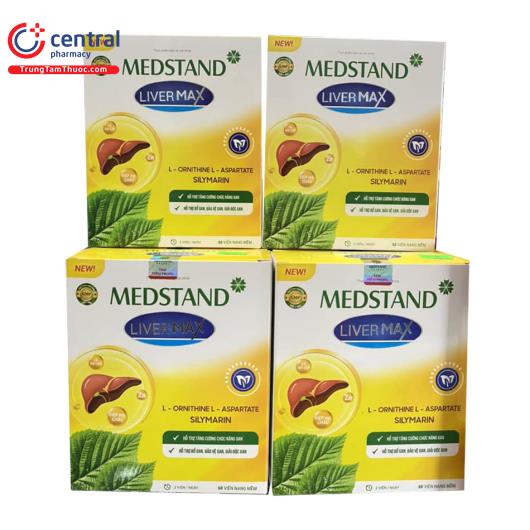 [CHÍNH HÃNG] Thuốc bổ gan, giải độc và bảo vệ gan Medstand Liver Max