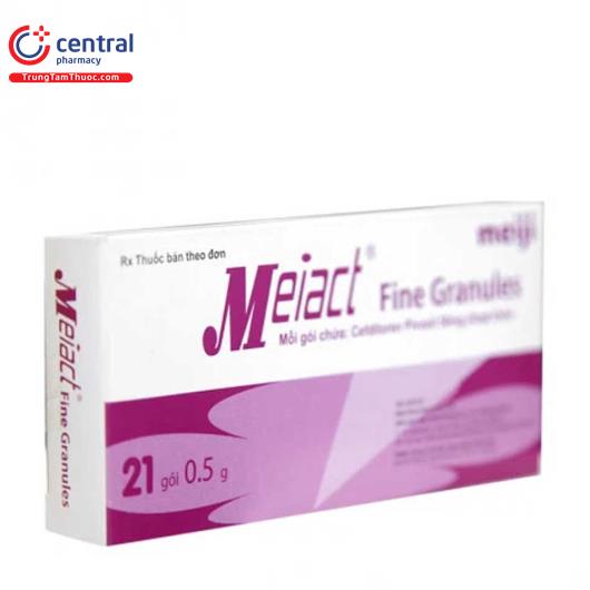 [CHÍNH HÃNG] Thuốc Meiact fine Granules 50mg điều trị nhiễm khuẩn