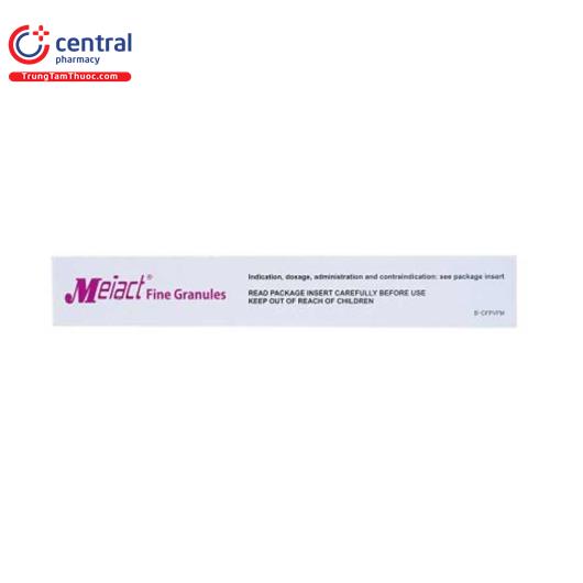 [CHÍNH HÃNG] Thuốc Meiact fine Granules 50mg điều trị nhiễm khuẩn
