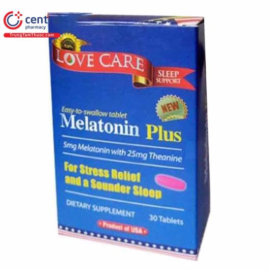 [CHÍNH HÃNG] Thuốc Melatonin Plus giảm lo âu cho tinh thần thoải mái