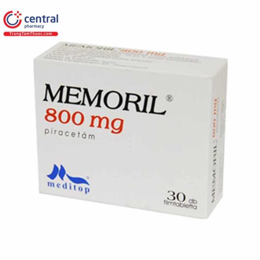 Thuốc Memoril 800mg: Chỉ định, liều dùng và lưu ý sử dụng