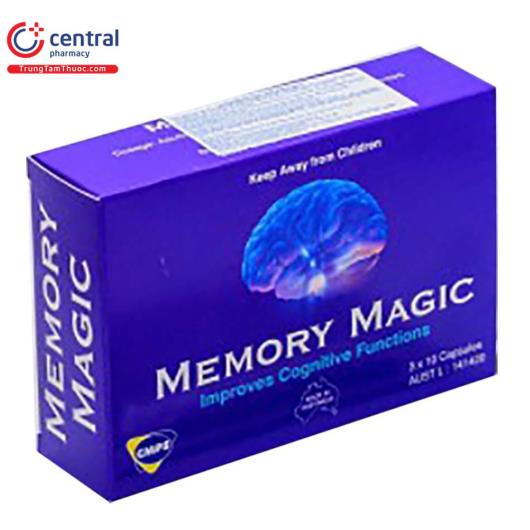 Thuốc Memory Magic - Viên uống hoạt huyết bổ não của Úc