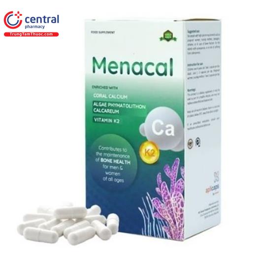 [CHÍNH HÃNG] Thuốc Menacal bổ sung calci cho thai kỳ khỏe mạnh