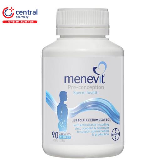 [CHÍNH HÃNG] Thuốc Menevit 90 viên - Cải thiện chất lượng tinh trùng