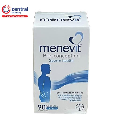 [CHÍNH HÃNG] Thuốc Menevit 90 viên - Cải thiện chất lượng tinh trùng
