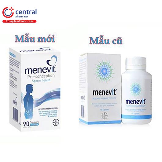 [CHÍNH HÃNG] Thuốc Menevit 90 viên - Cải thiện chất lượng tinh trùng