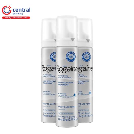 Thuốc xịt tóc nam Men’s Rogaine 5% Minoxidil - Điều trị rụng tóc