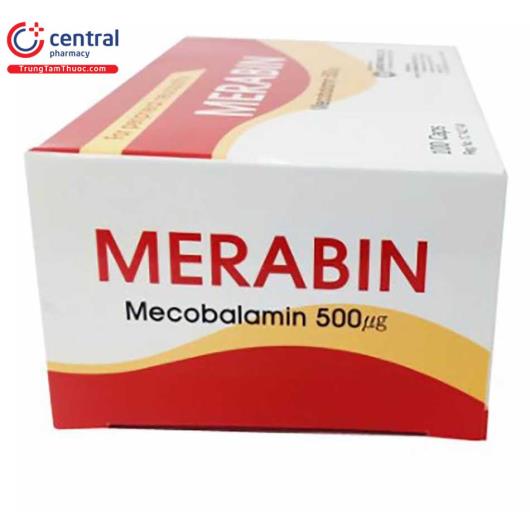 [CHÍNH HÃNG] Thuốc Merabincap trị bệnh lý thần kinh ngoại biên