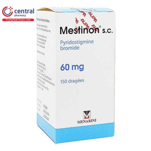 Thuốc Mestinon s.c. 60mg - Thuốc điều trị bệnh nhược cơ