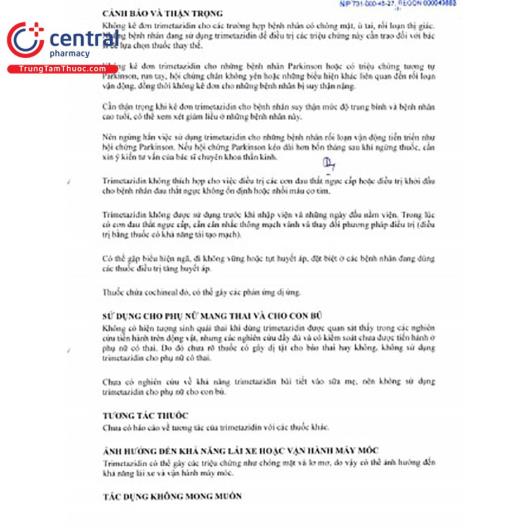 Thuốc Metazydyna - Thuốc hỗ trợ điều trị đau thắt ngực ổn định