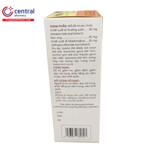 [CHÍNH HÃNG] Thuốc ho Methorphan Bee giảm ho giảm đờm hiệu quả