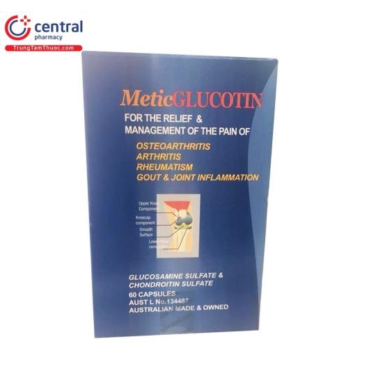 Thuốc Metic Glucotin - Giảm triệu chứng các bệnh xương khớp