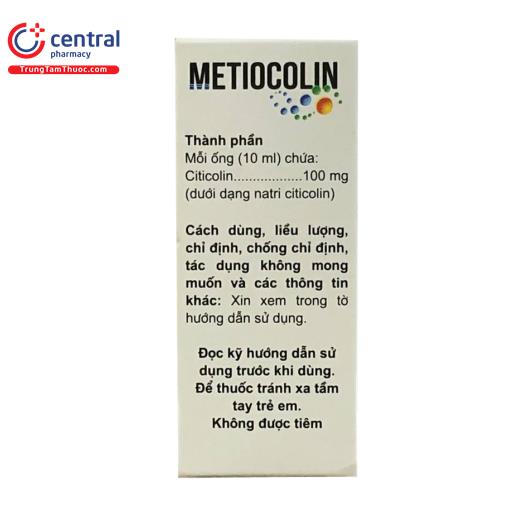 Thuốc Metiocolin - giúp trí não bé phát triển toàn diện hơn