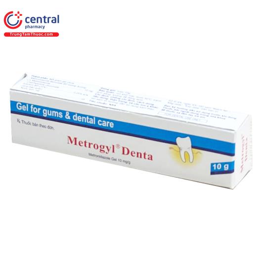 Thuốc Metrogyl Denta Gel 10g trị viêm nha chu: Liều dùng, Cách dùng