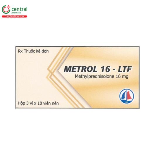 Thuốc Metrol 16-LTF - Giảm viêm mạnh, kiểm soát dị ứng