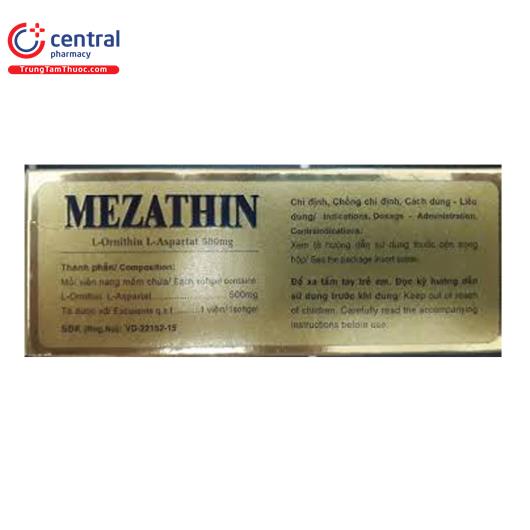 [CHÍNH HÃNG] Thuốc Mezathin - Thuốc bảo vệ tế bào gan hiệu quả