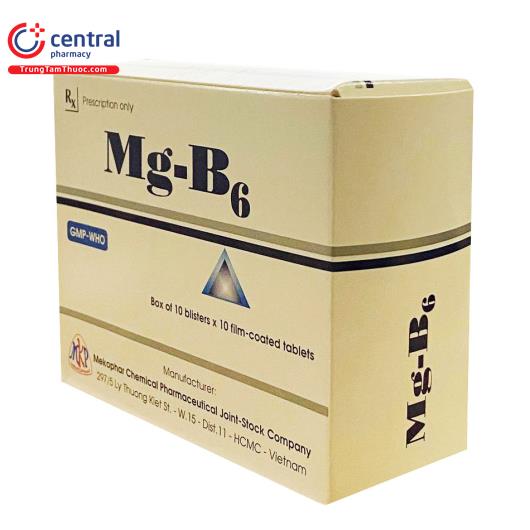 Thuốc Mg-B6 Mekophar - Thuốc cung cấp vitamin và khoáng chất