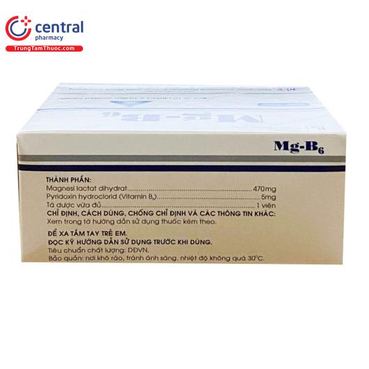 Thuốc Mg-B6 Mekophar - Thuốc cung cấp vitamin và khoáng chất