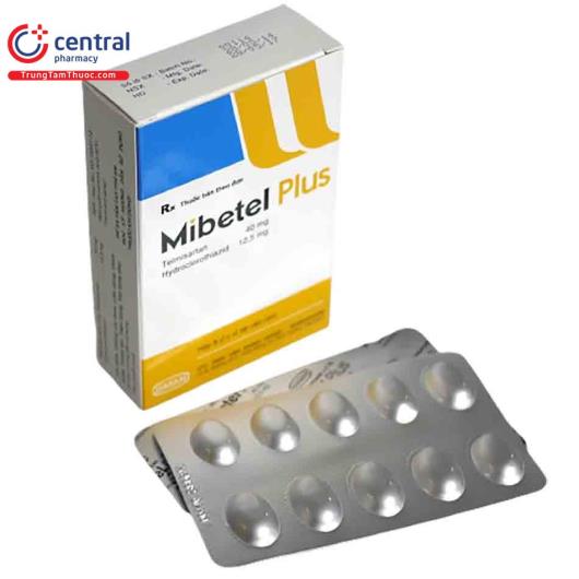 Thuốc Mibetel plus - Thuốc điều trị tăng huyết áp vô căn
