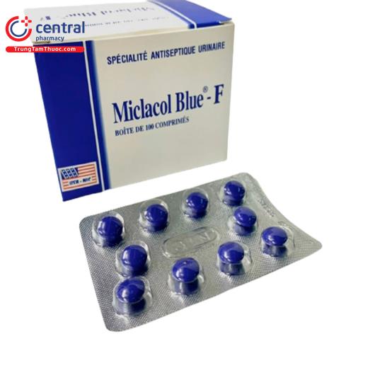 Thuốc Miclacol Blue - F hỗ trợ điều trị viêm đường tiết niệu