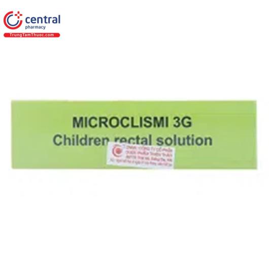 [CHÍNH HÃNG] Thuốc Microclismi 3g - điều trị táo bón cho trẻ sơ sinh