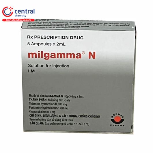 [CHÍNH HÃNG] Thuốc Milgamma N điều trị viêm đa dây thần kinh