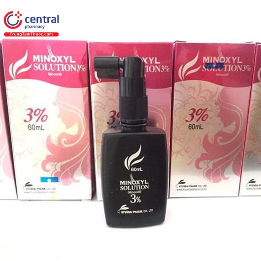 [CHÍNH HÃNG] Thuốc Minoxyl Solution 3% điều trị rụng tóc