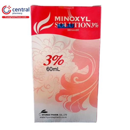 [CHÍNH HÃNG] Thuốc Minoxyl Solution 3% điều trị rụng tóc