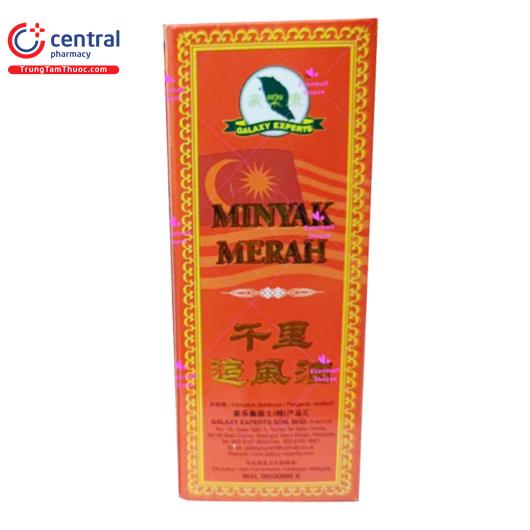 Dầu xoa bóp Malaysia Minyak Merah hỗ trợ giảm đau nhức xương khớp