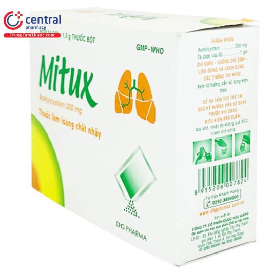 [CHÍNH HÃNG] Thuốc long đờm Mitux: cách dùng và giá bán