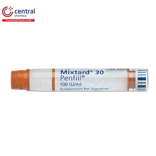 Thuốc Mixtard 30 Penfill 100IU/ml - Thuốc tiểu đường