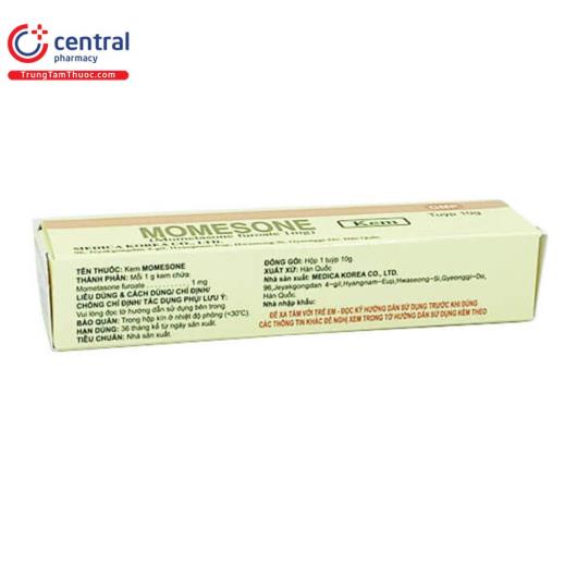 Thuốc Momesone Cream - điều trị dứt điểm bệnh viêm da cơ địa