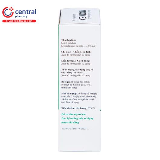 [CHÍNH HÃNG] Thuốc Momex Nasal Spray - Thuốc xịt trị viêm mũi dị ứng