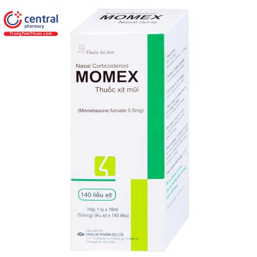 [CHÍNH HÃNG] Thuốc Momex Nasal Spray - Thuốc xịt trị viêm mũi dị ứng