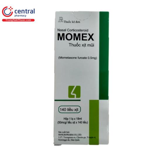 [CHÍNH HÃNG] Thuốc Momex Nasal Spray - Thuốc xịt trị viêm mũi dị ứng