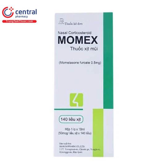 [CHÍNH HÃNG] Thuốc Momex Nasal Spray - Thuốc xịt trị viêm mũi dị ứng
