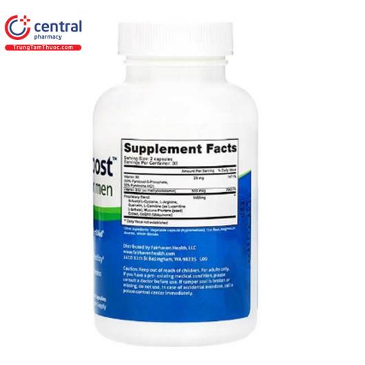 [CHÍNH HÃNG] Thuốc MotilityBoost For Men tăng chất lượng tinh trùng