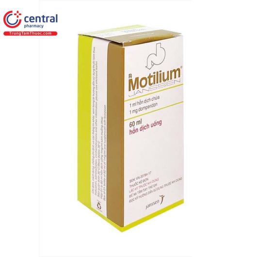 [CHÍNH HÃNG] Thuốc Motilium 1mg/ml 60ml trị trào ngược dạ dày